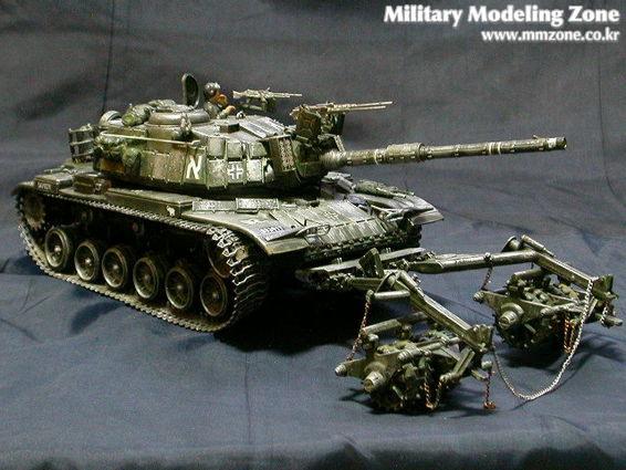 MMZ - 이스라엘 M60A1 마인롤러