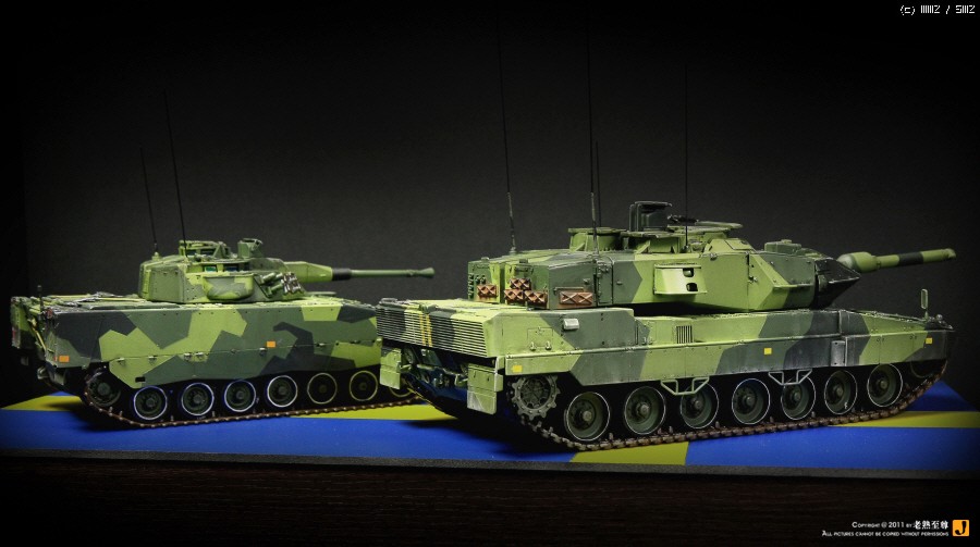 MMZ - swedish armored unit / strv 122 with cv9040b