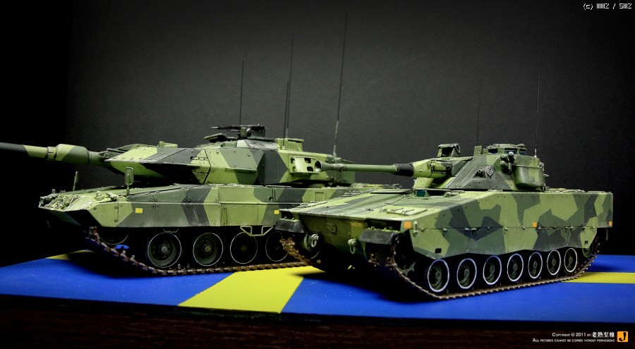 MMZ - swedish armored unit / strv 122 with cv9040b