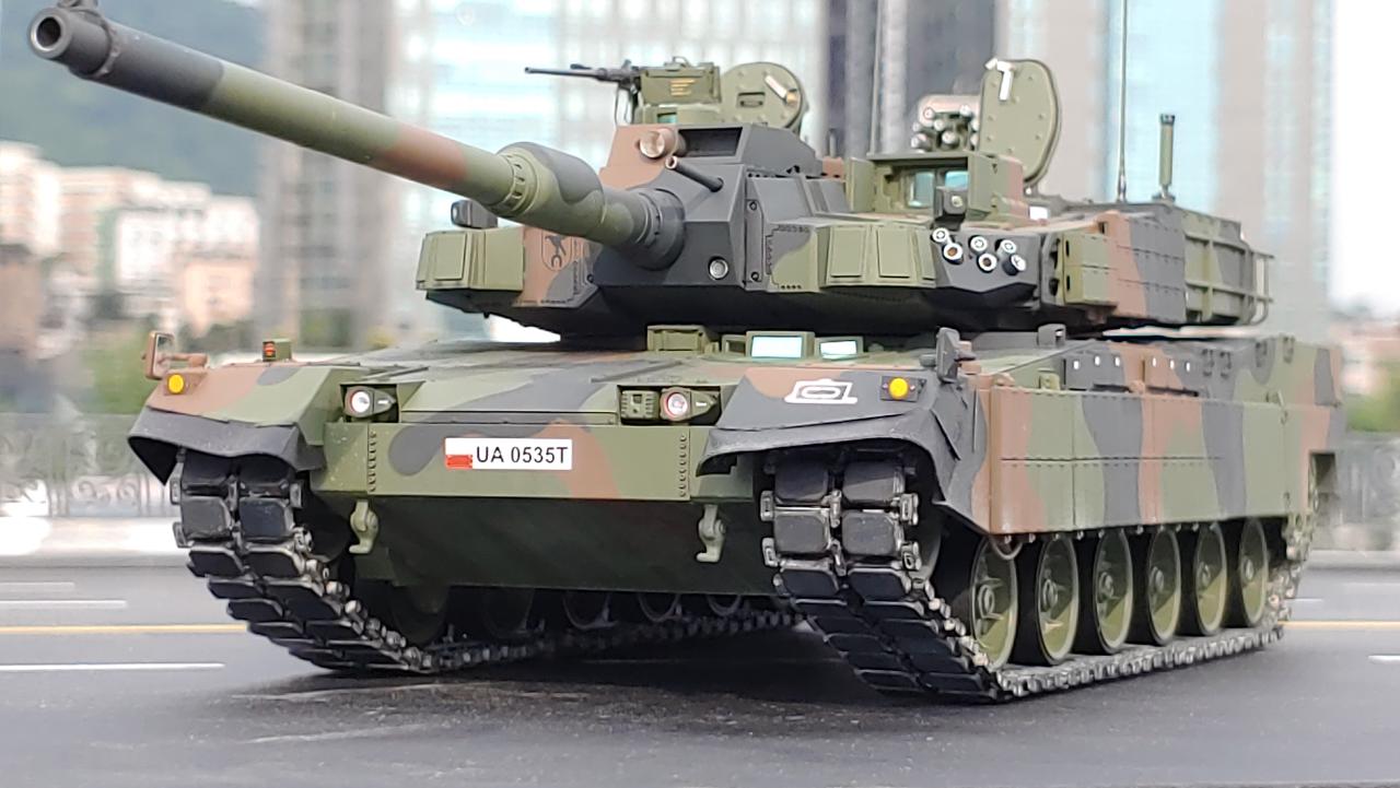 MMZ - 1/35 아카데미 k2 전차 폴란드사양 K2 GF 완성