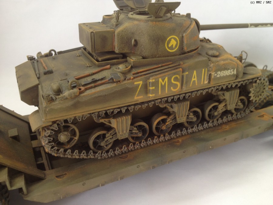 MMZ - Ordnance models M123A1C U.S10ton TRACTDR M15 40TON SEMITRAILER ...