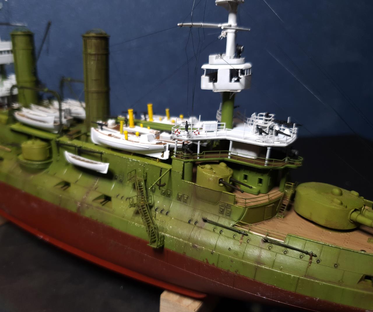 1/350 Russian battleship Tsesarevich 1904