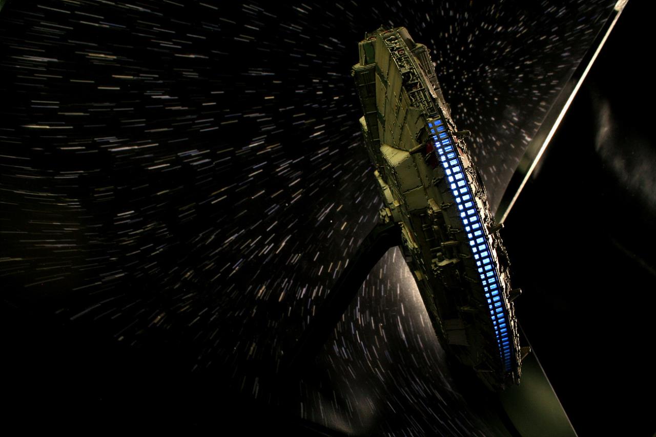 [bandai]1/144 Millennium falcon Hyperdrive