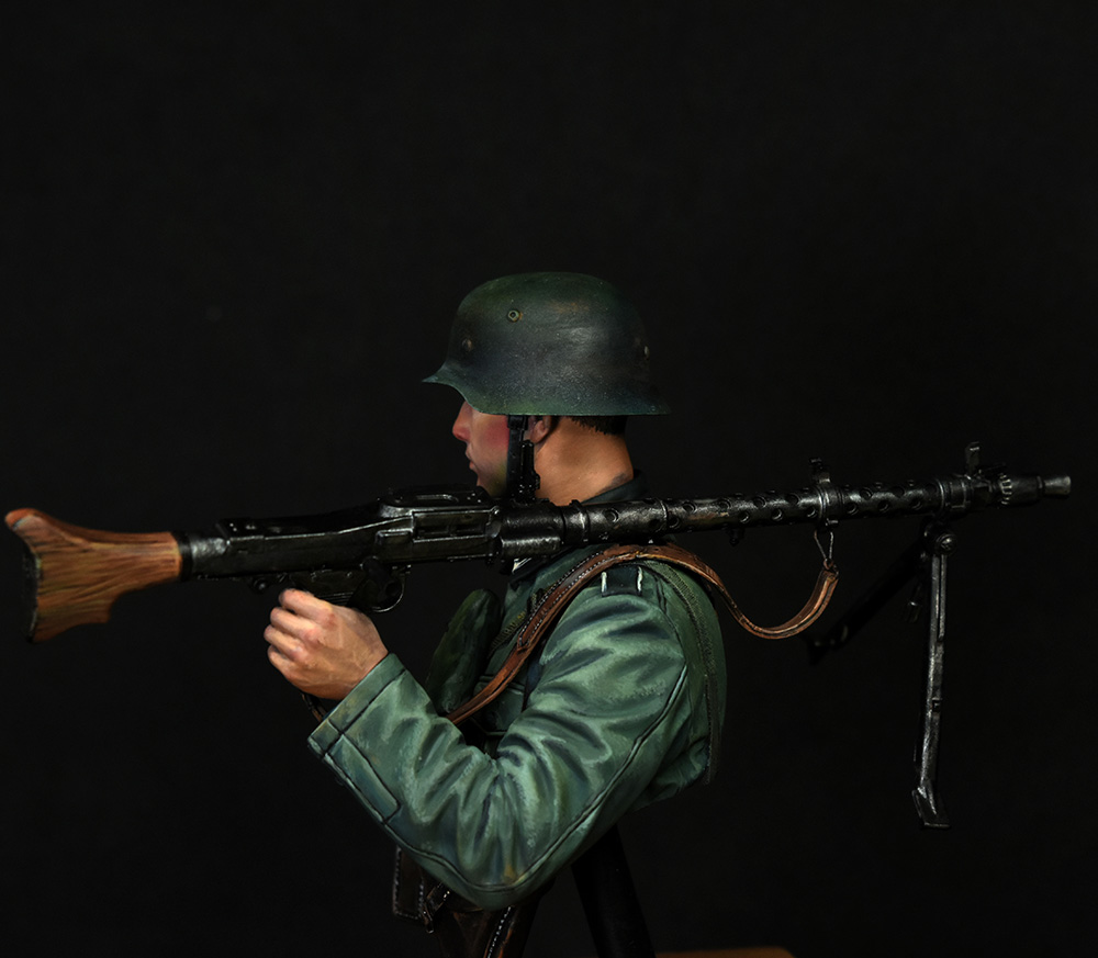 MMZ - WW2 Wehrmacht MG34 Gunner, France 1940