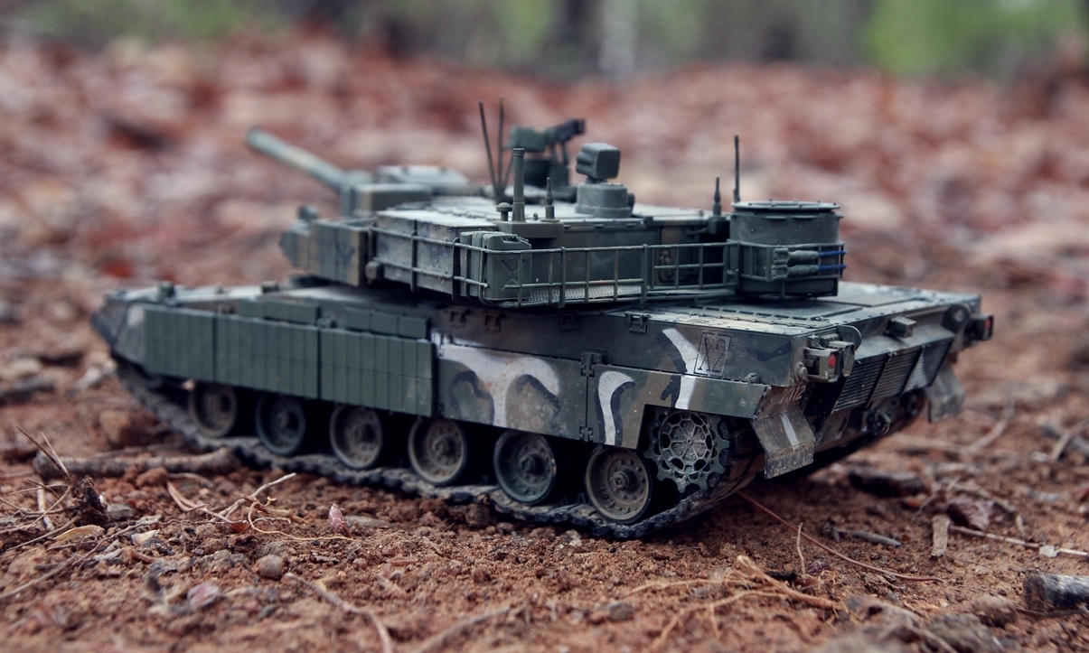 MMZ - 1/35 k2 전차 완성입니다.