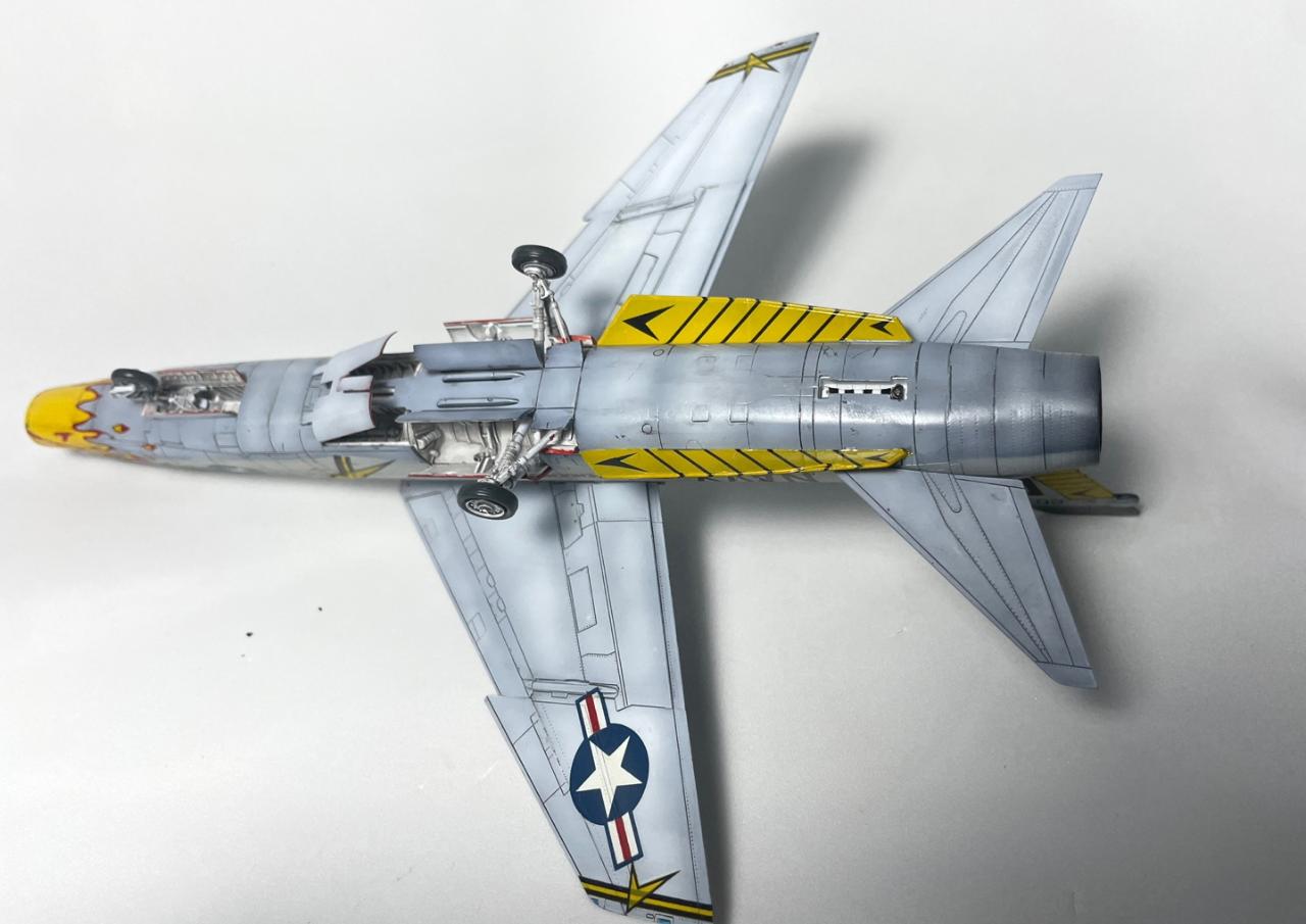 MMZ - 아카데미 1/72 F8U-2(F-8C) VF-84 졸리로저스 1959~1960년
