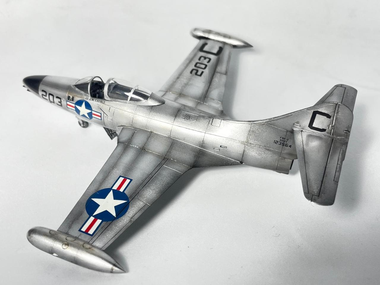 MMZ - 하세가와 1/72 F9F-2 VF-61 졸리로저스 1952년