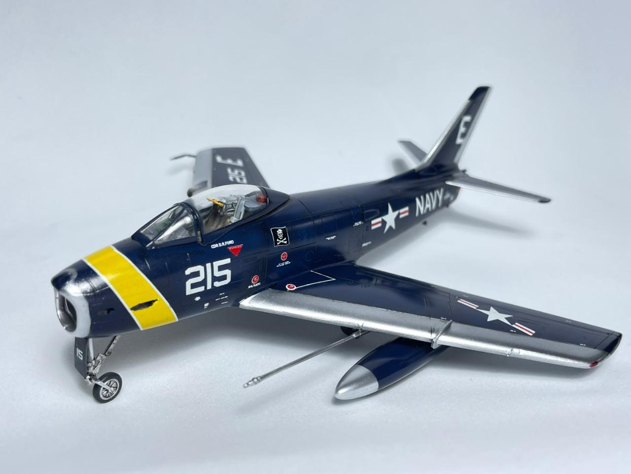 MMZ - 1/72 Sword FJ-3 Fury VF-61 Jolly Rogers 1955 NAS Oceana VA, CA