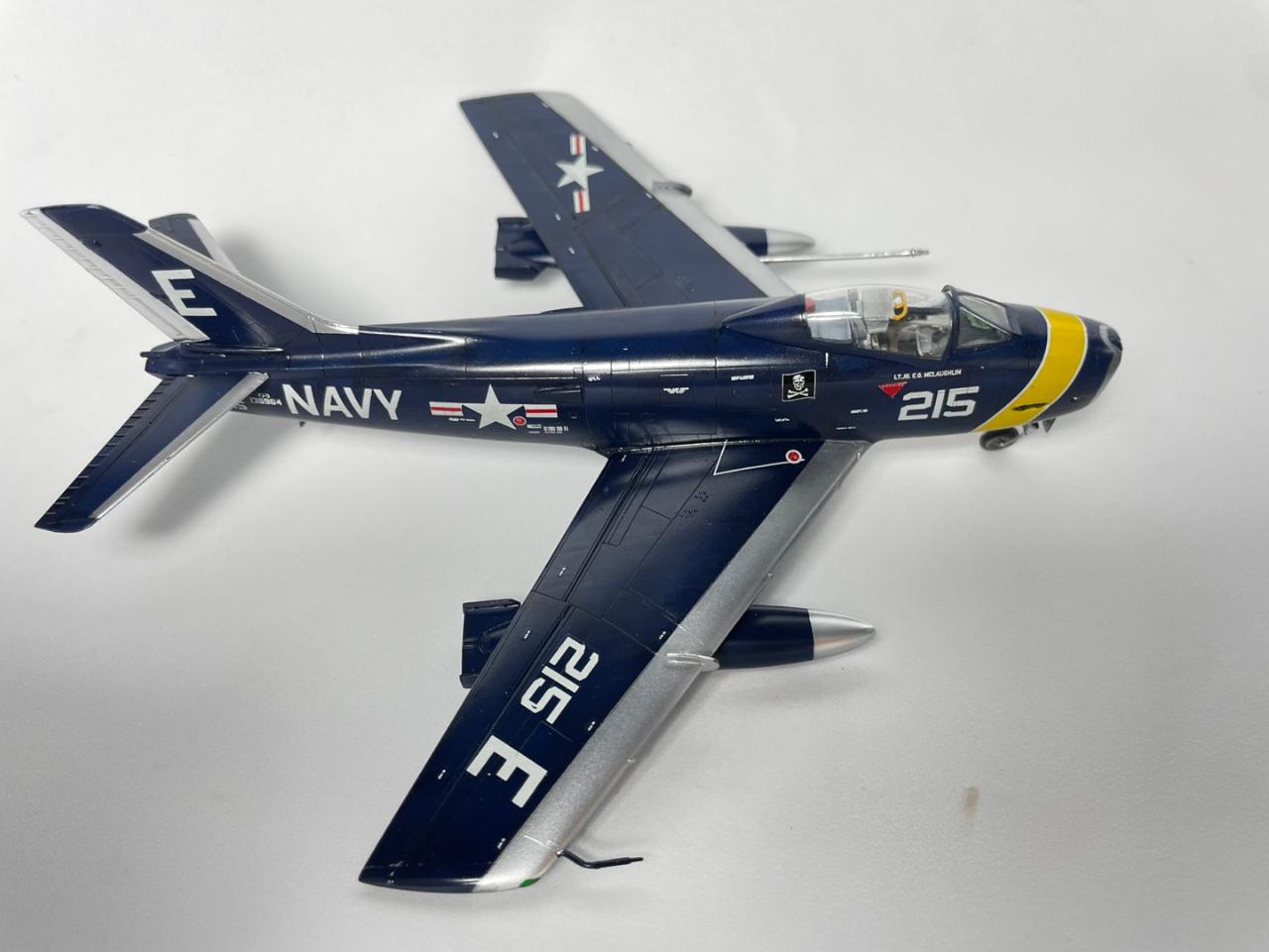 MMZ - 1/72 Sword FJ-3 Fury VF-61 Jolly Rogers 1955 NAS Oceana VA, CA