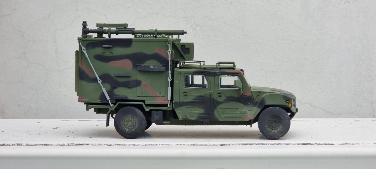 MMZ - K351C1(K151 소형전술차량기반 장축형)TICN 전술통신차량-재업(본인 실수로 삭제되었습니다)