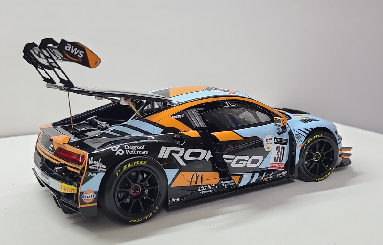 MMZ - Le Mans '22 [MENG] 1/24 AUDI R8 LMS Evo II, ROFGO Racing with ...