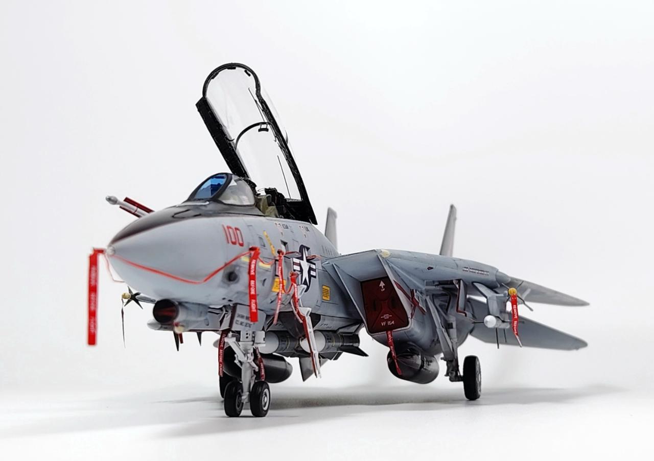 MMZ - 1/48 Tamiya F-14A VF-154 CAG 1996