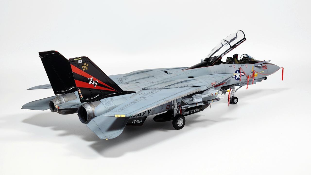 MMZ - 1/48 Tamiya F-14A VF-154 CAG 1996