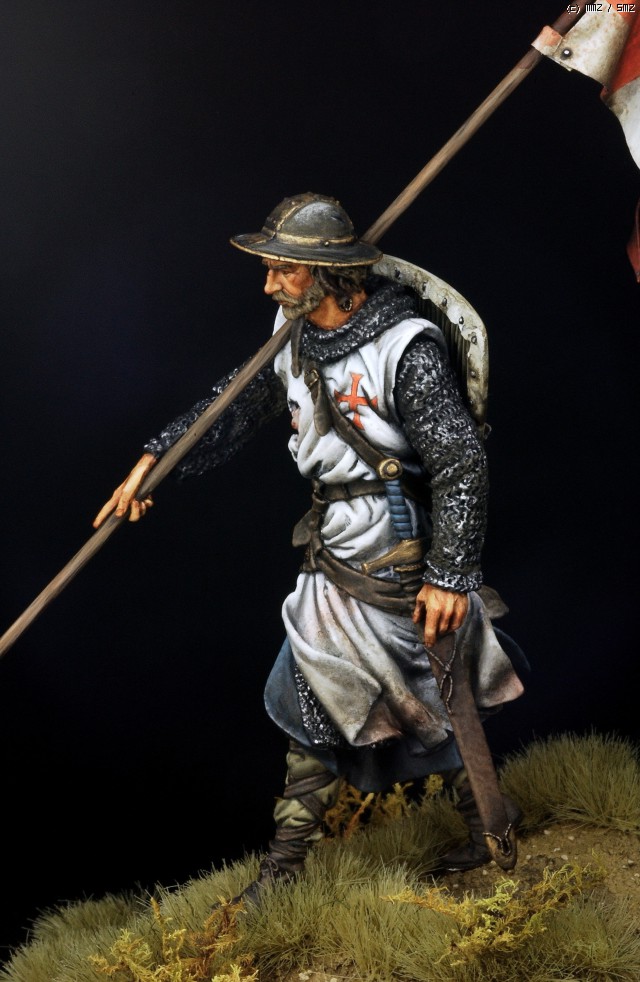 MMZ - Templar sergeant. (Scale 75. 75mm)