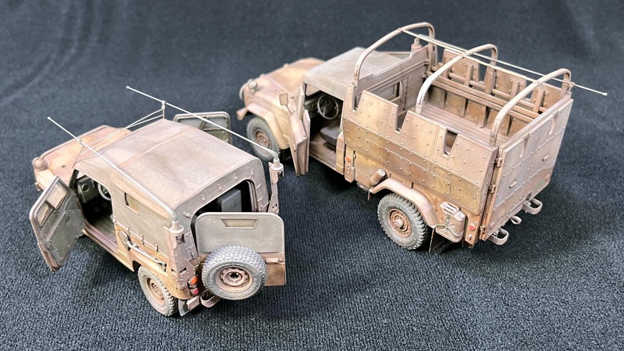 MMZ - K132 소형전술차량 & K319 1¼톤 방탄트럭 (Zaytun Division)