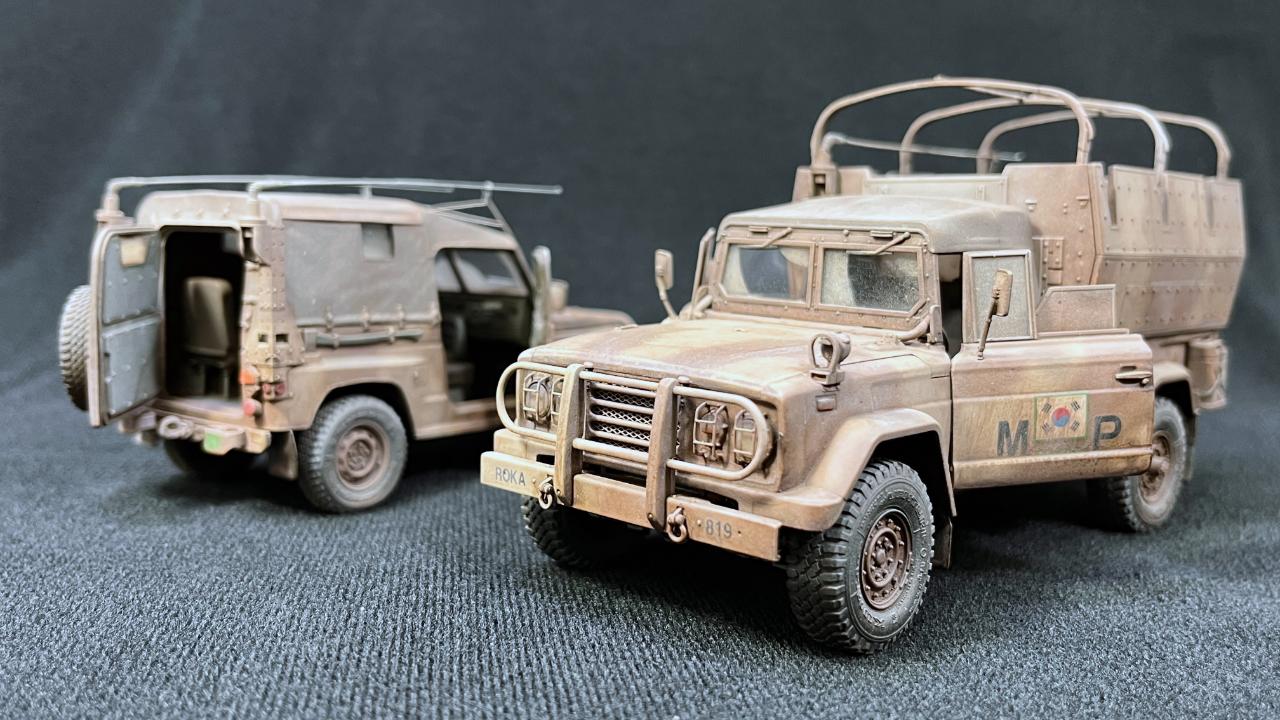 MMZ - K132 소형전술차량 & K319 1¼톤 방탄트럭 (Zaytun Division)