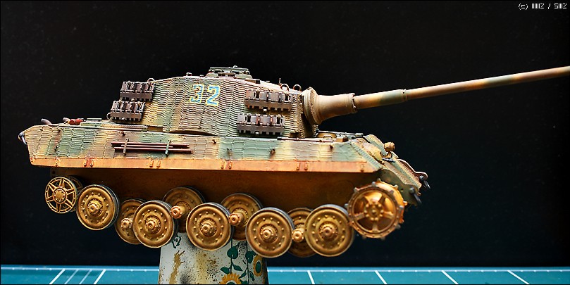 MMZ - TAMIYA KING TIGER PRODUCTION TURRET...