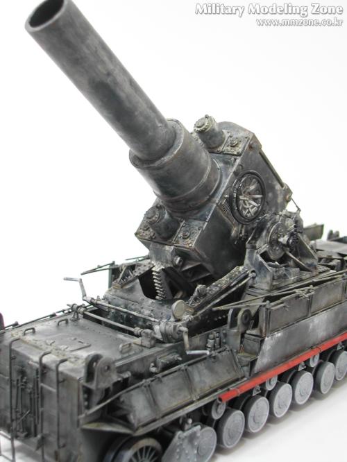 MMZ - Morser Karl 웨더링 중