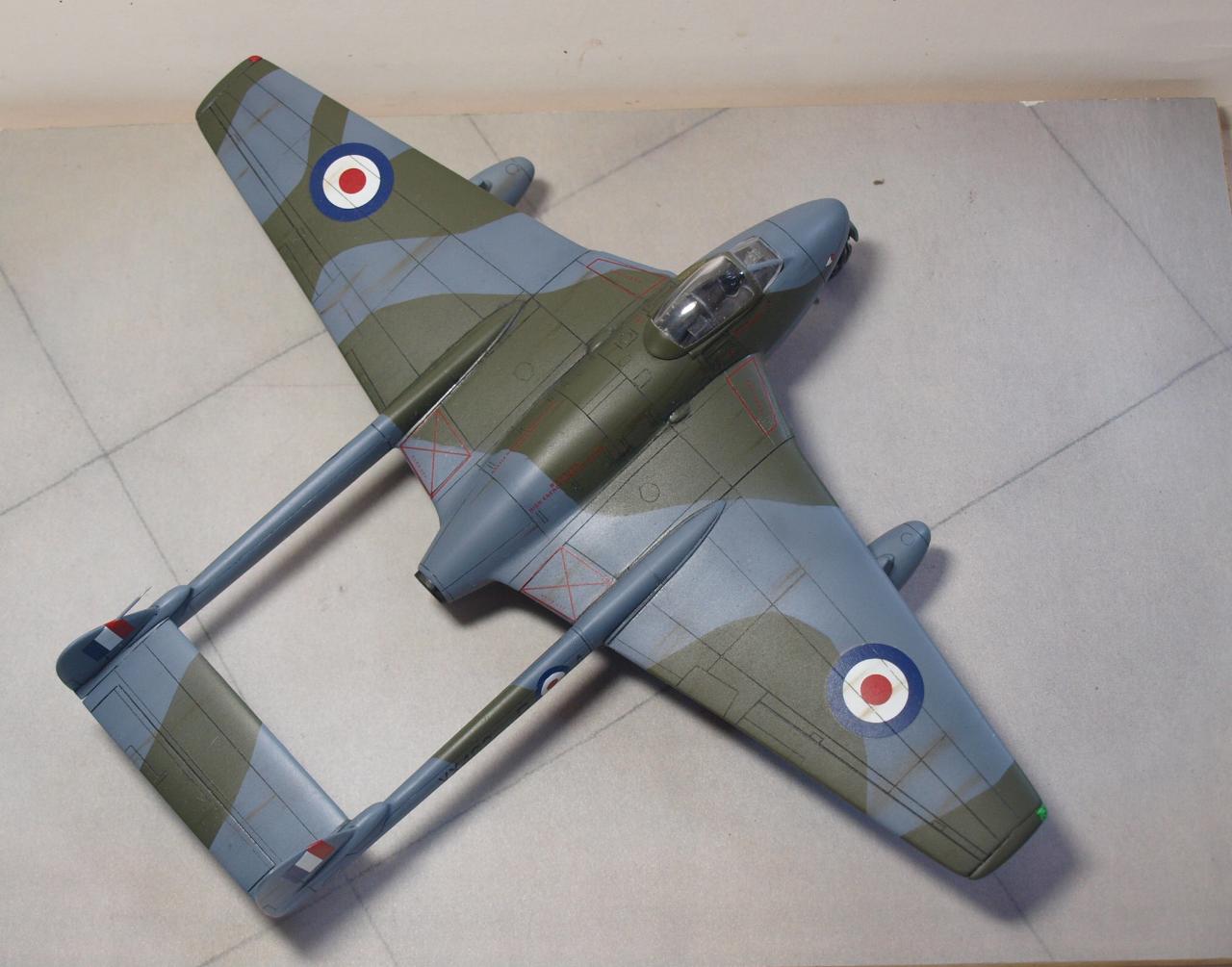 MMZ - Classic Airframes 1/48 De Havilland Vampire FB Mk.5