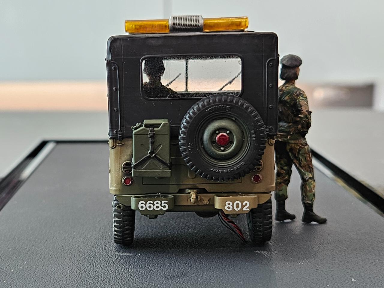 MMZ - 1/35 Liam 3D Models R.O.K. ARMY K111 초기형 + Def model 경광등(헌병 차량 ...