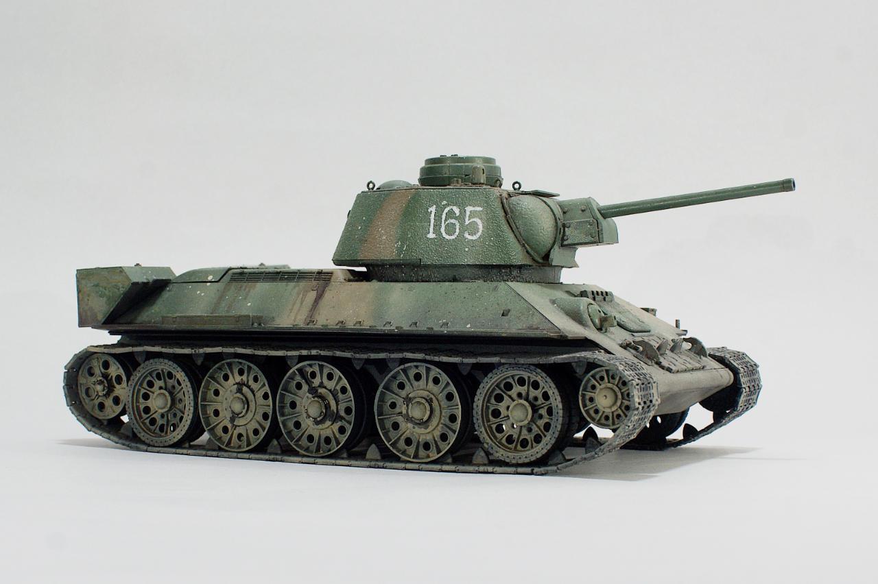 MMZ - T-34/76 독일군 노획형 (아카데미 1/35)