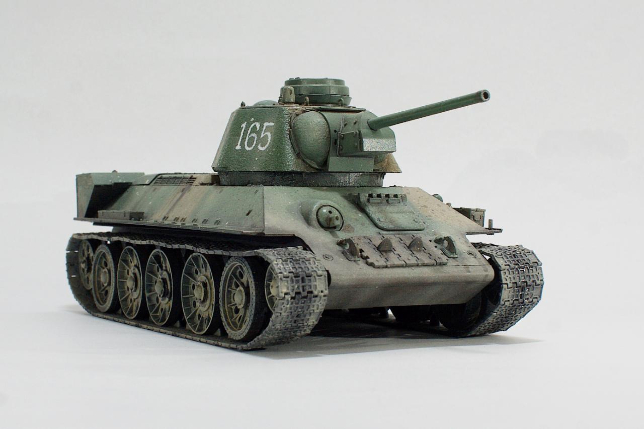 MMZ - T-34/76 독일군 노획형 (아카데미 1/35)