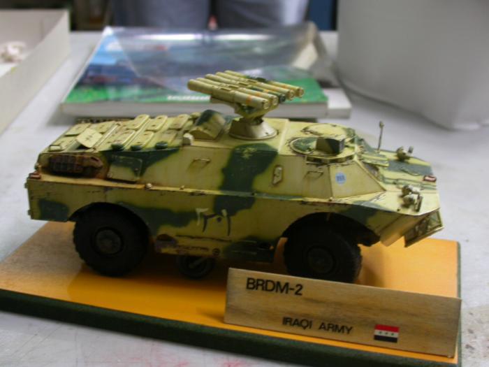 MMZ - BRDM-2 with AT-5 anti- tank missile