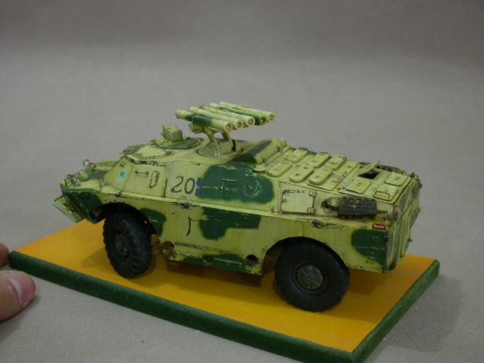 MMZ - BRDM-2 with AT-5 anti- tank missile